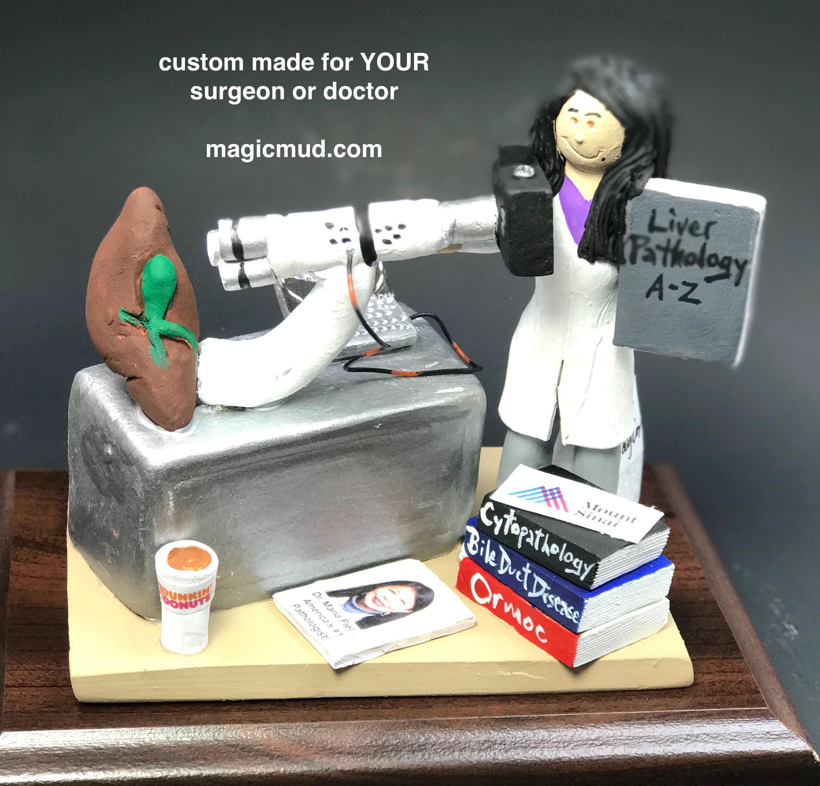 Doctor of Radiology Figurine, Custom Radiologist Physician's Gift ...