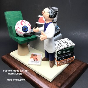 Ophthalmic Surgeon Figurine, Eye Doctor's Gift, Eye Doctor Graduation ...