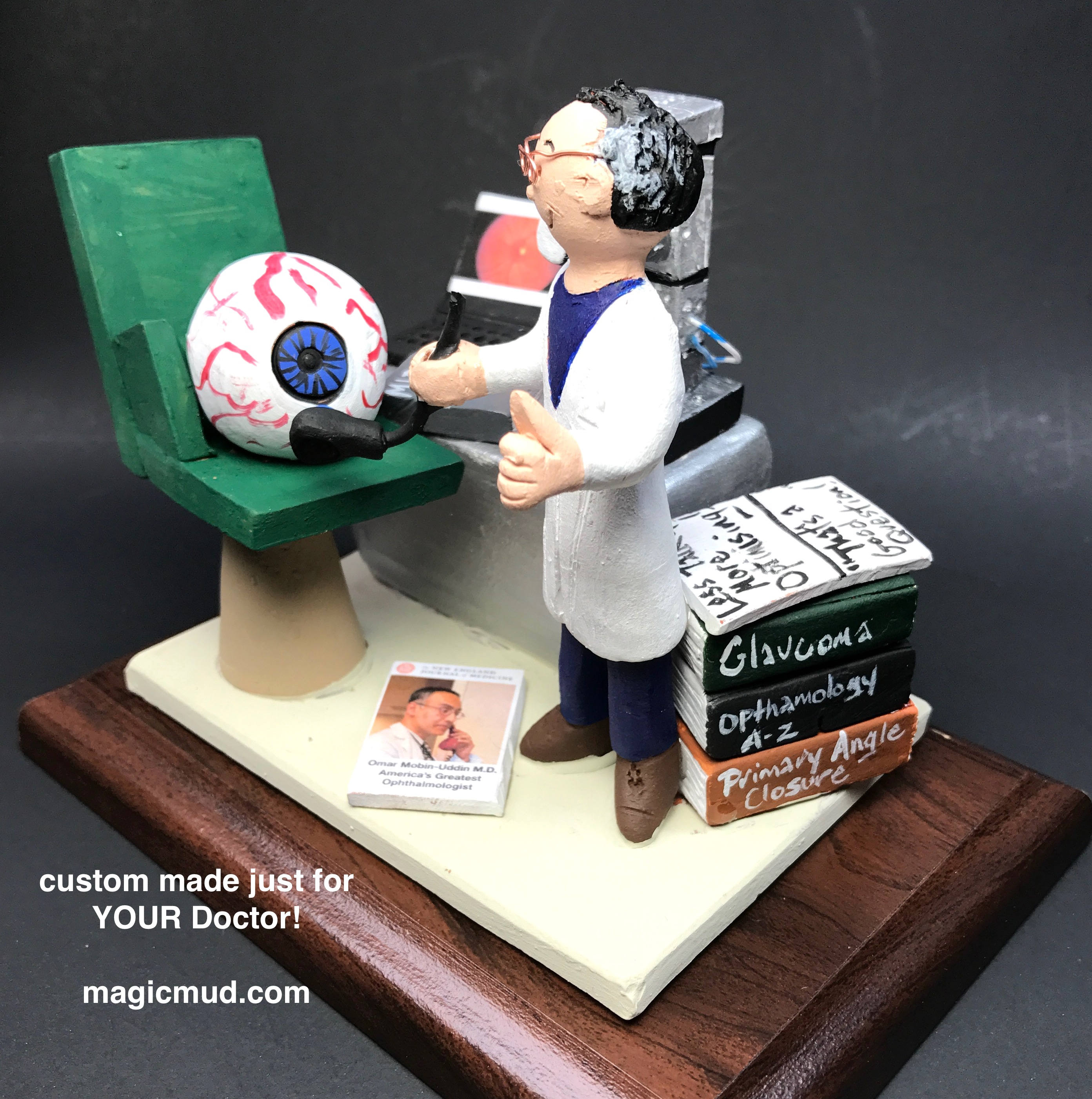 Ophthalmic Surgeon Figurine, Eye Doctor's Gift, Eye Doctor Graduation ...