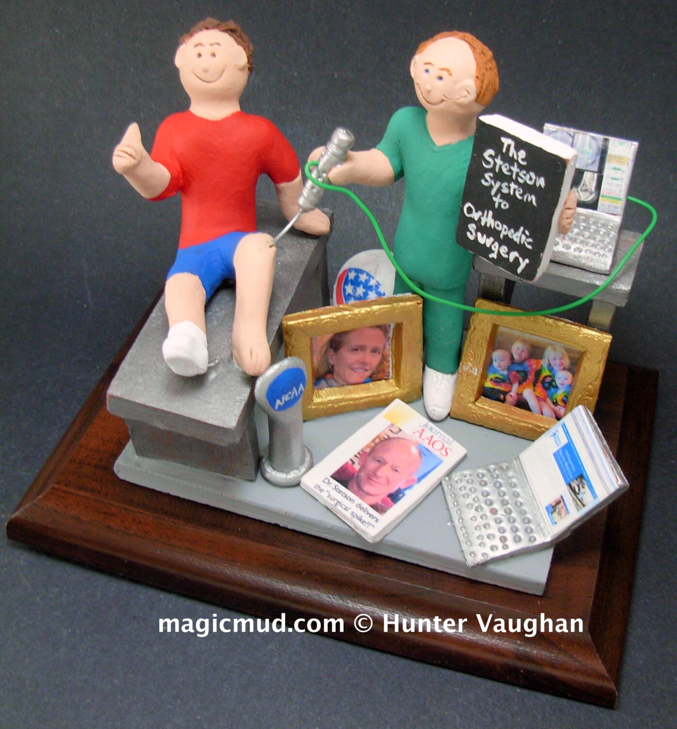 Personalized Podiatrist's Gift Figurine - Custom Made Foot Doctor ...