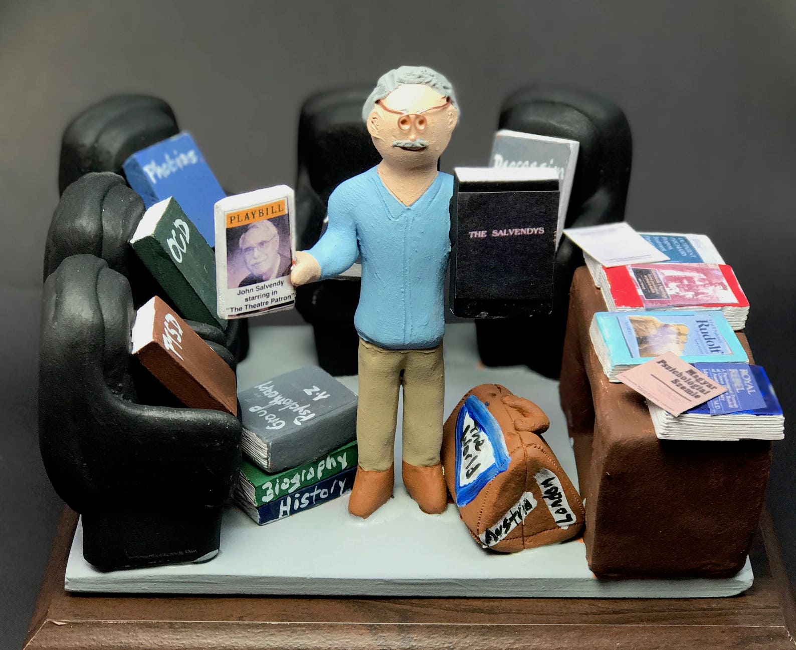 Psychologist's Figurine, Custom Made Gift for a Therapist / Counsellor ...