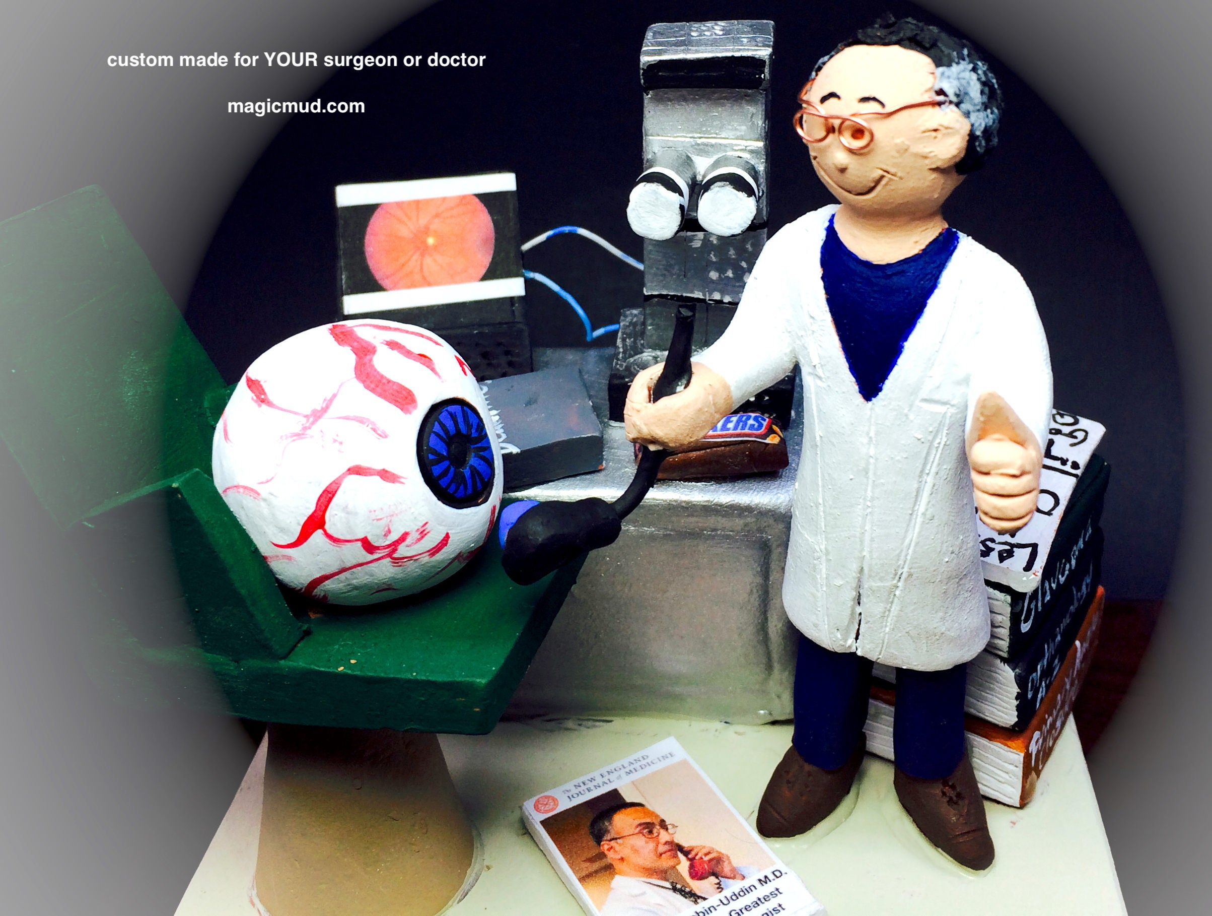 Ophthalmic Surgeon Figurine, Eye Doctor's Gift, Eye Doctor Graduation ...