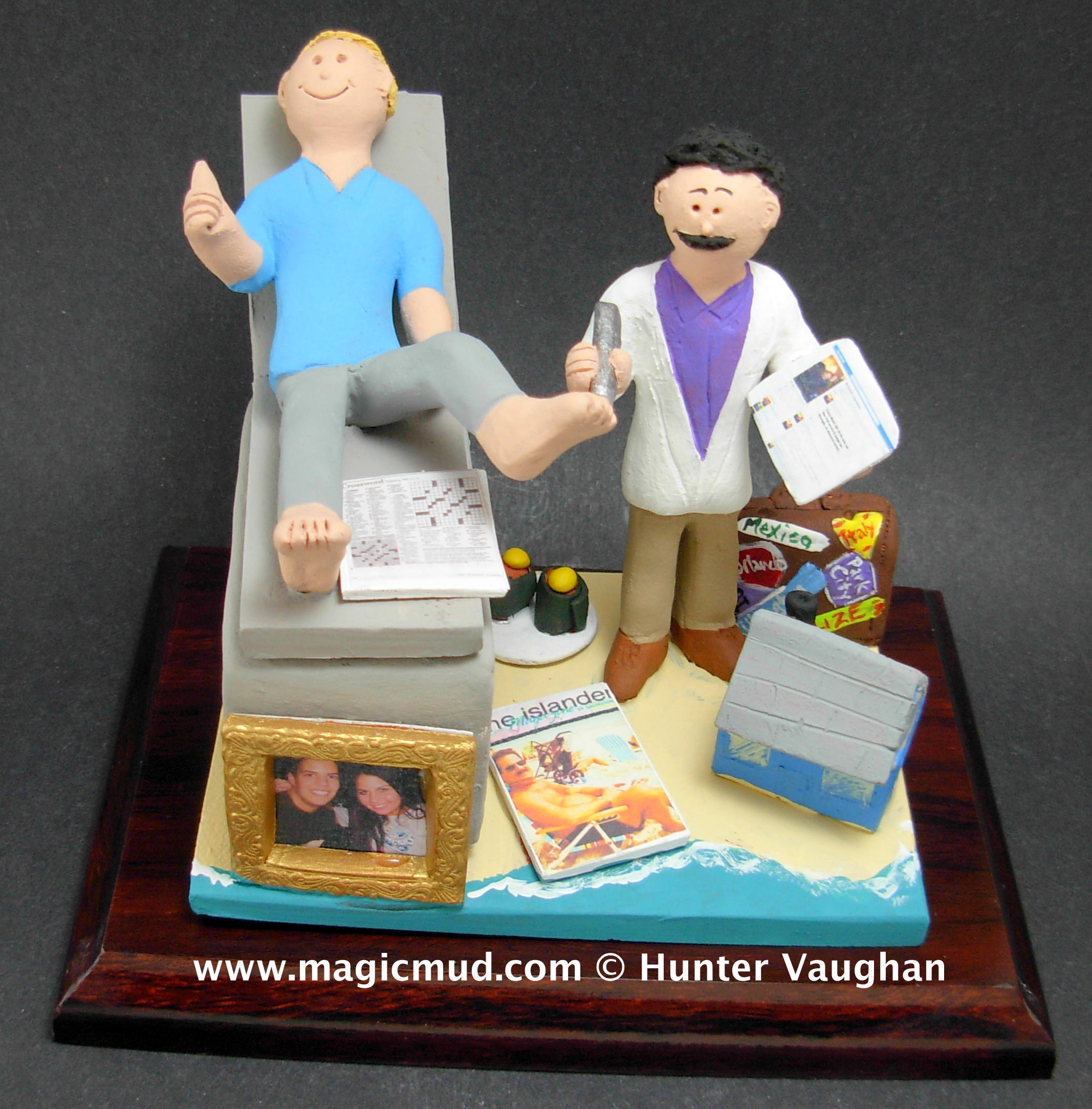 Personalized Podiatrist's Gift Figurine - Custom Made Foot Doctor ...