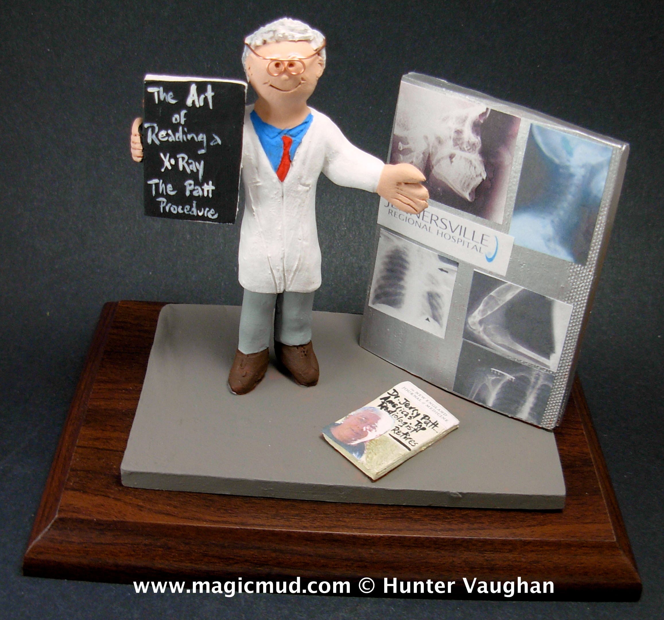 Doctor of Radiology Figurine, Custom Radiologist Physician's Gift ...