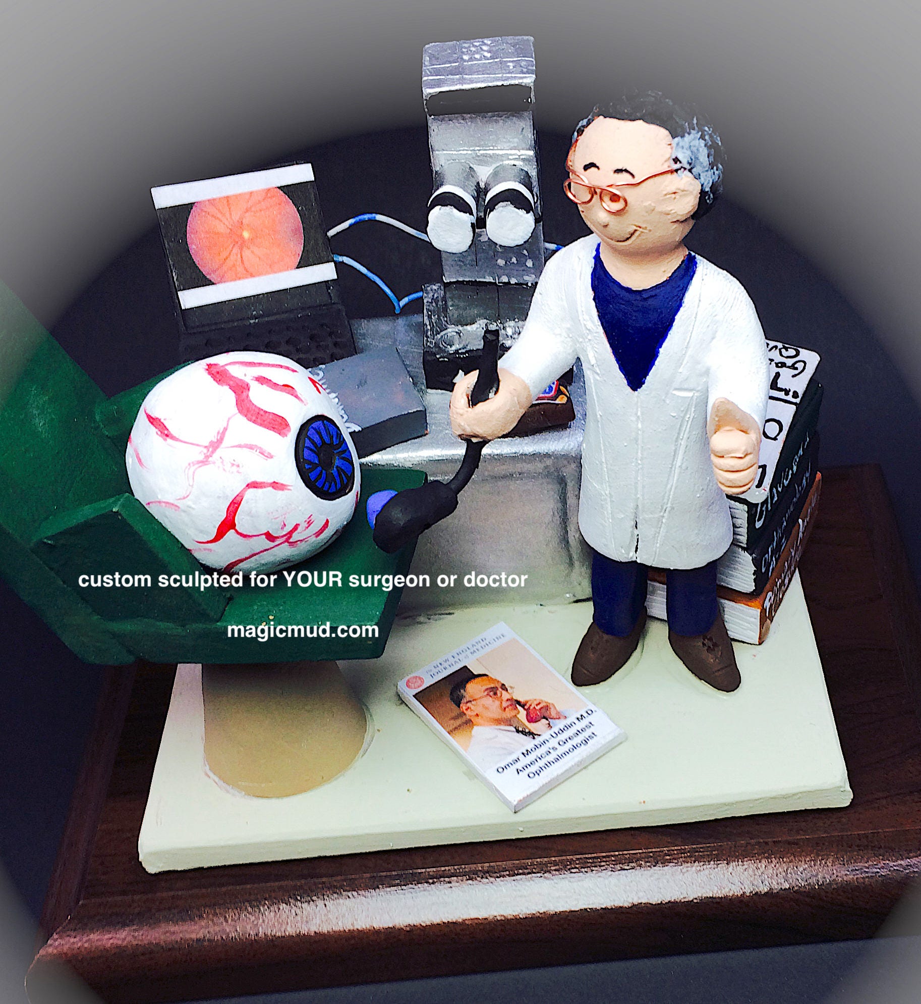 Ophthalmic Surgeon Figurine, Eye Doctor's Gift, Eye Doctor Graduation ...