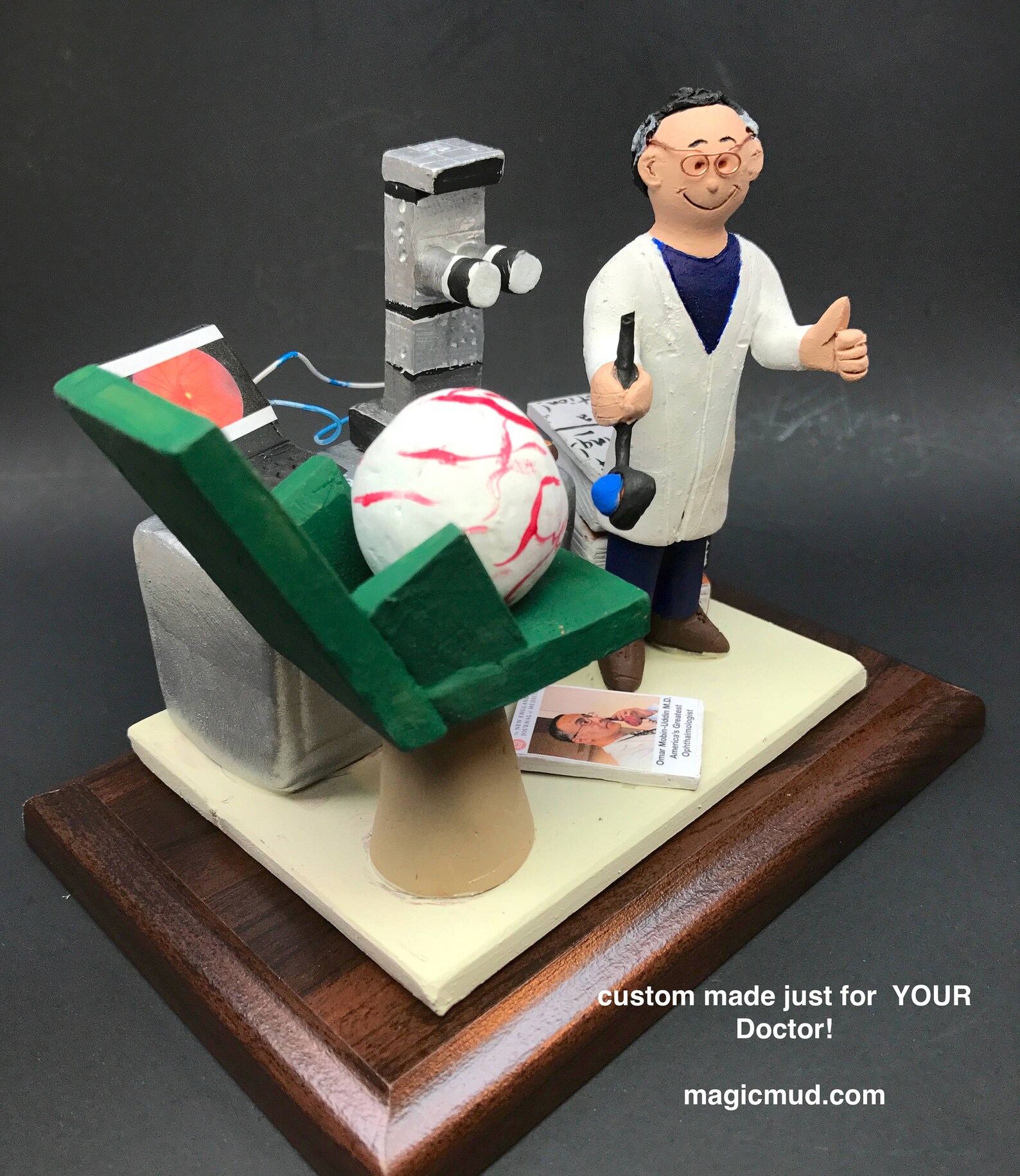 Ophthalmic Surgeon Figurine, Eye Doctor's Gift, Eye Doctor Graduation ...