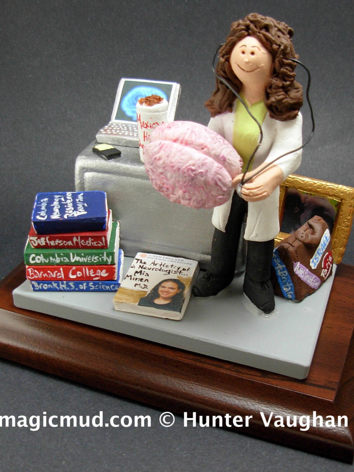 Personalized Neurologist's Gift, Custom Made Doctor's Figurine ...