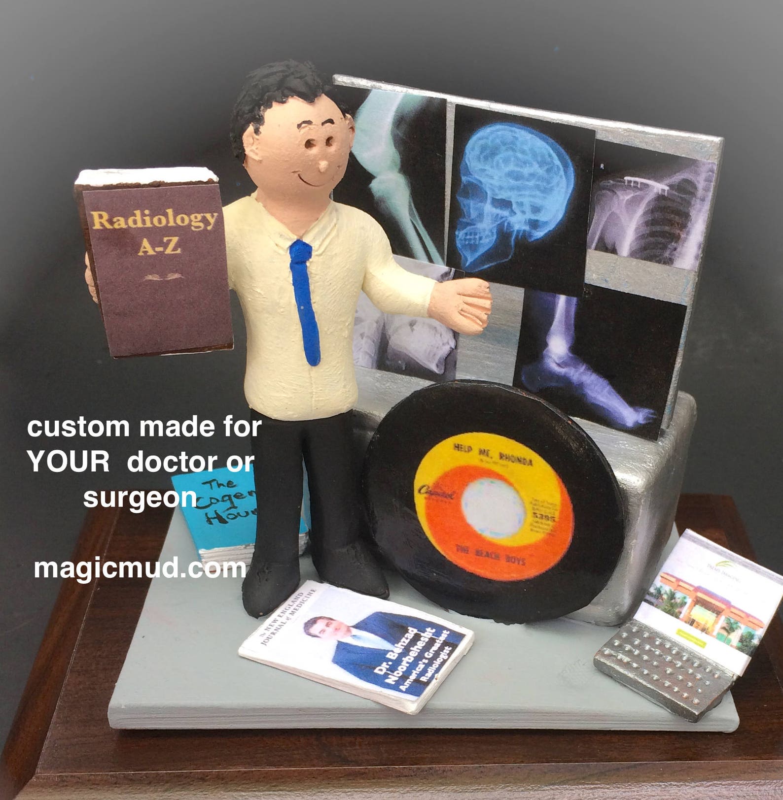 Doctor of Radiology Figurine Custom Radiologist | Etsy