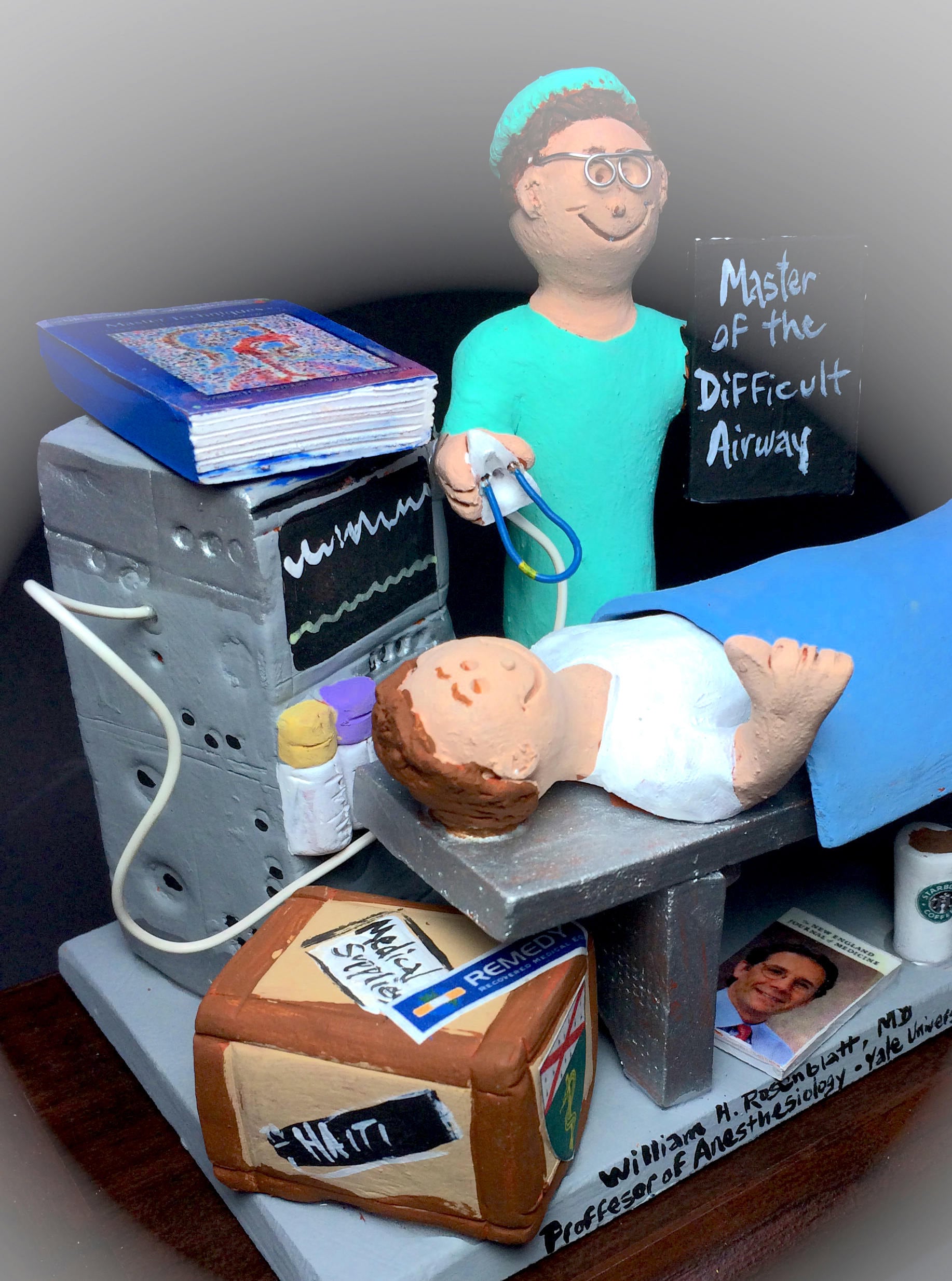 Doctor of Radiology Figurine, Custom Radiologist Physician's Gift ...