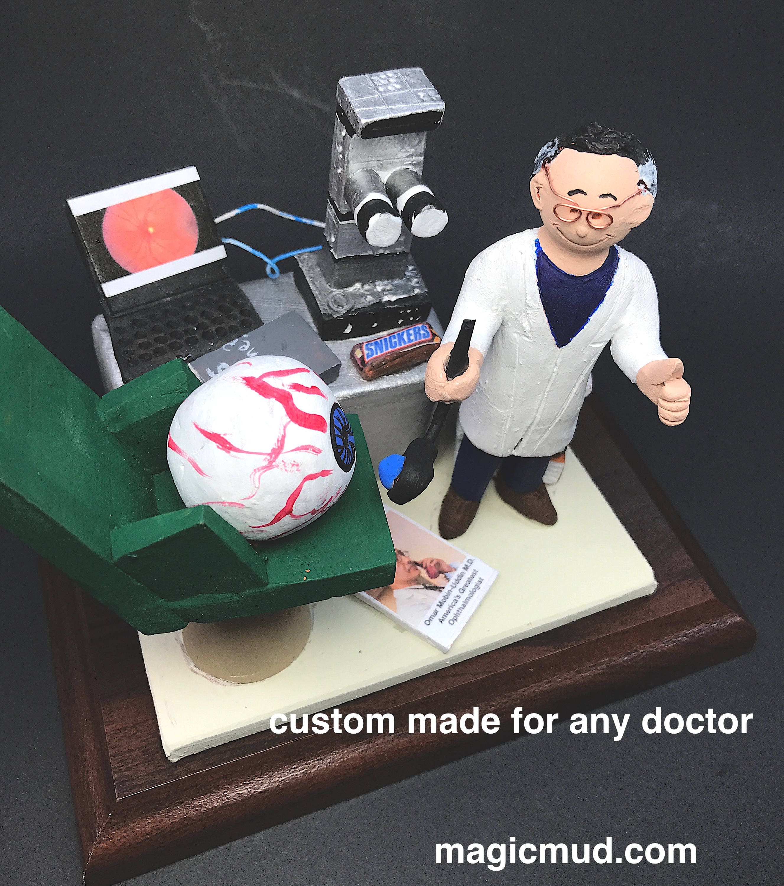 Ophthalmic Surgeon Figurine, Eye Doctor's Gift, Eye Doctor Graduation ...