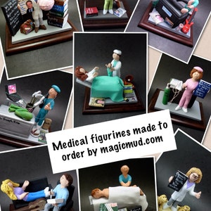 Personalized Podiatrist's Gift Figurine - Custom Made Foot Doctor ...