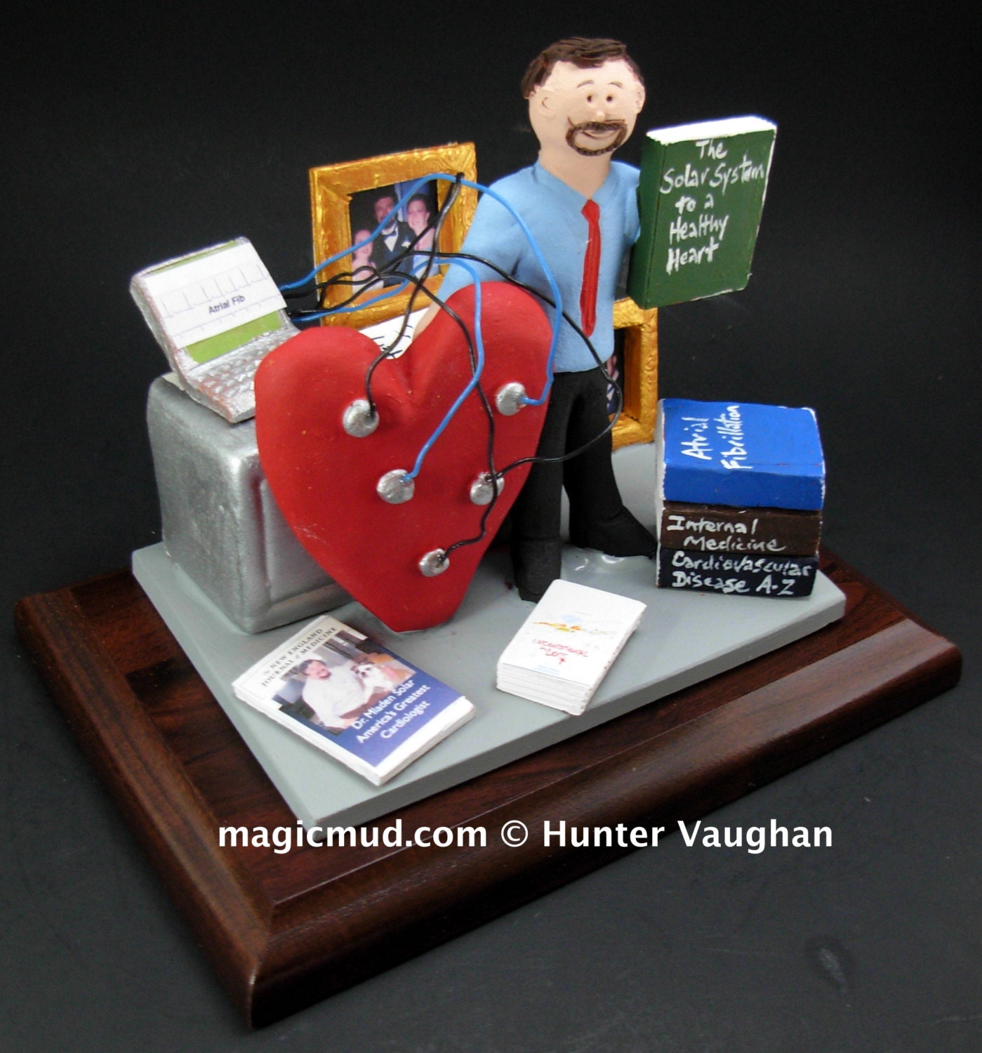 Customized Heart Doctor's Gift, Personalized Cardiologist's Figurine ...