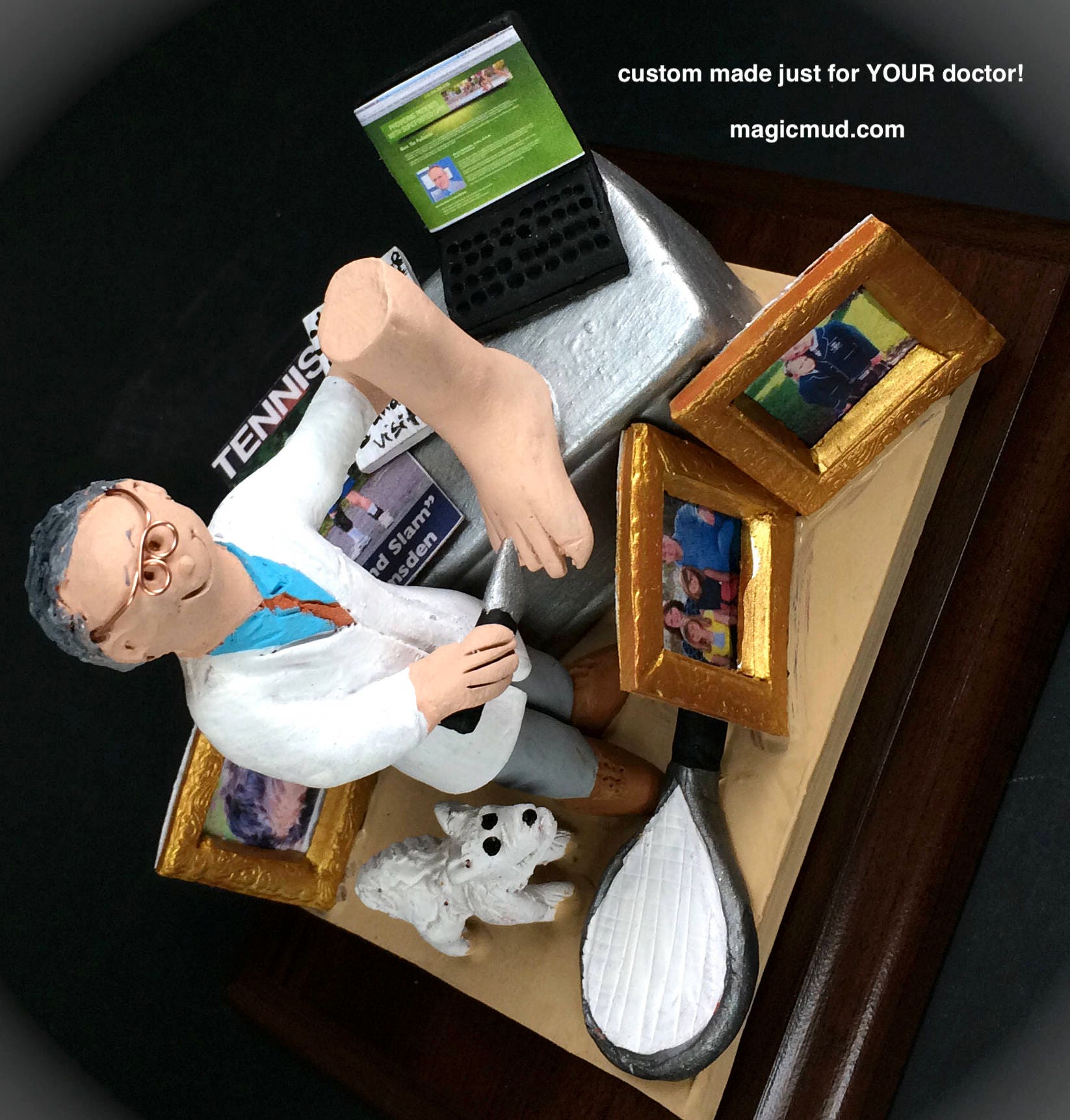 Personalized Podiatrist's Gift Figurine - Custom Made Foot Doctor ...
