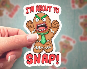 Angry Gingerbread Man - Etsy