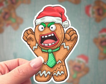 Angry Gingerbread Man - Etsy