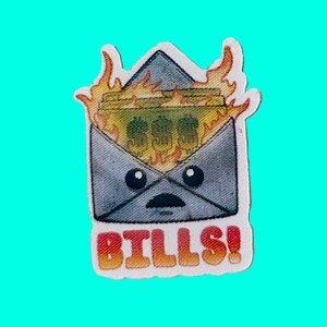 32 Mini Bill Due Planner Stickers L Bill Reminder L Bills Due L Journal ...