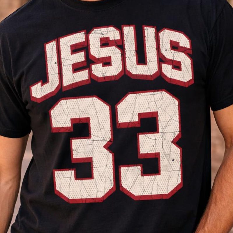 Jesus Jersey - Etsy