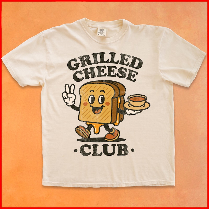 Funny Grilled Cheese Shirt - Etsy