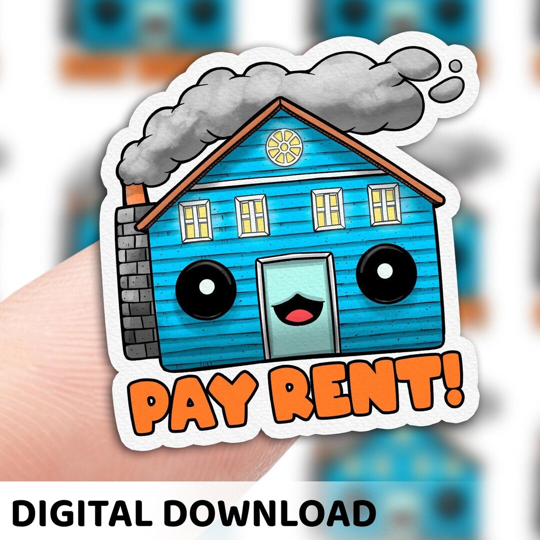 Pay Rent Planner Clipart- Full Commercial Rights / PNG L Bill Reminder ...
