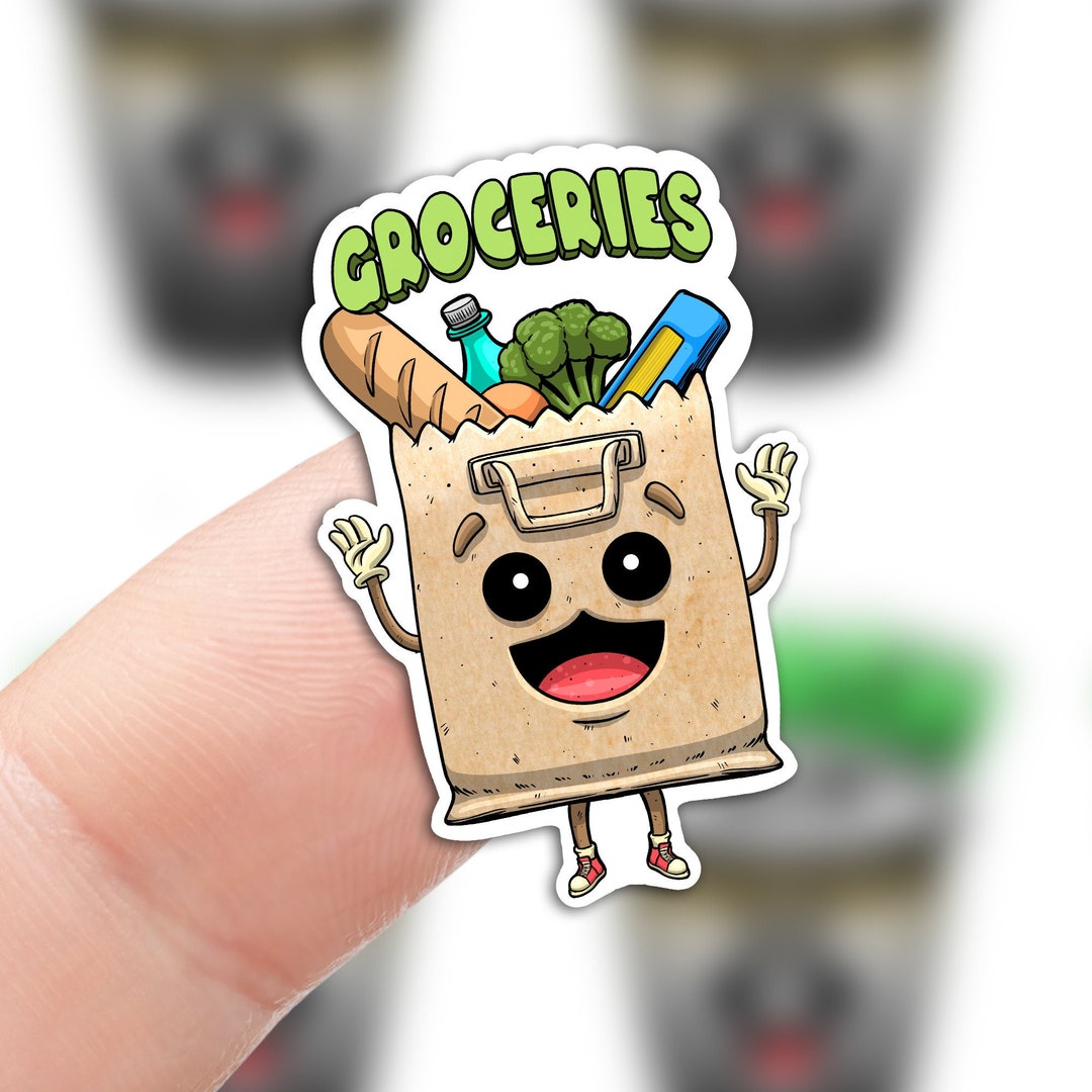 45-90 Mini Groceries Planner Stickers L Shopping Reminder L Go - Etsy
