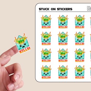 32 Mini Bill Due Planner Stickers L Bill Reminder L Bills Due L Journal ...
