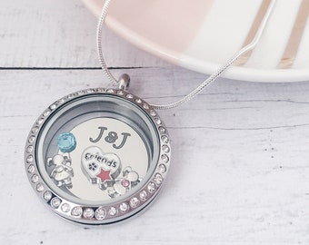 Best Friends Locket - Etsy UK