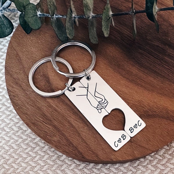 Couple Keychains - Etsy