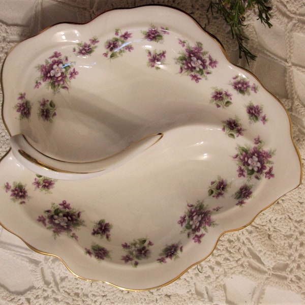 Vintage Violet Dish - Etsy