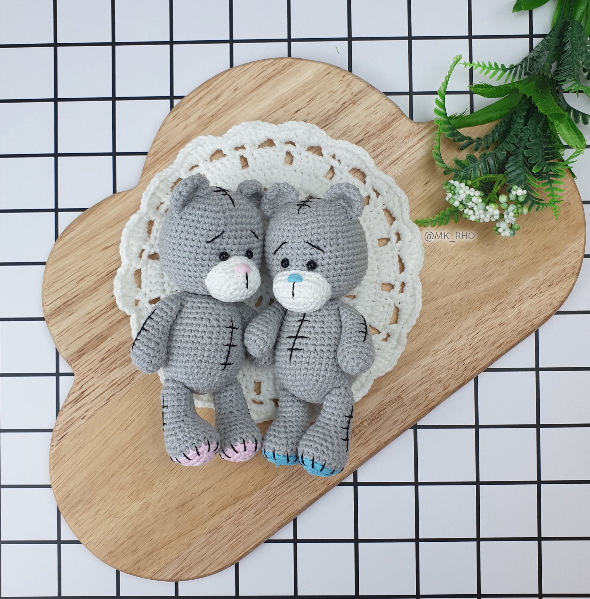 Crochet Pattern Amigurumi Mini Bear | Etsy