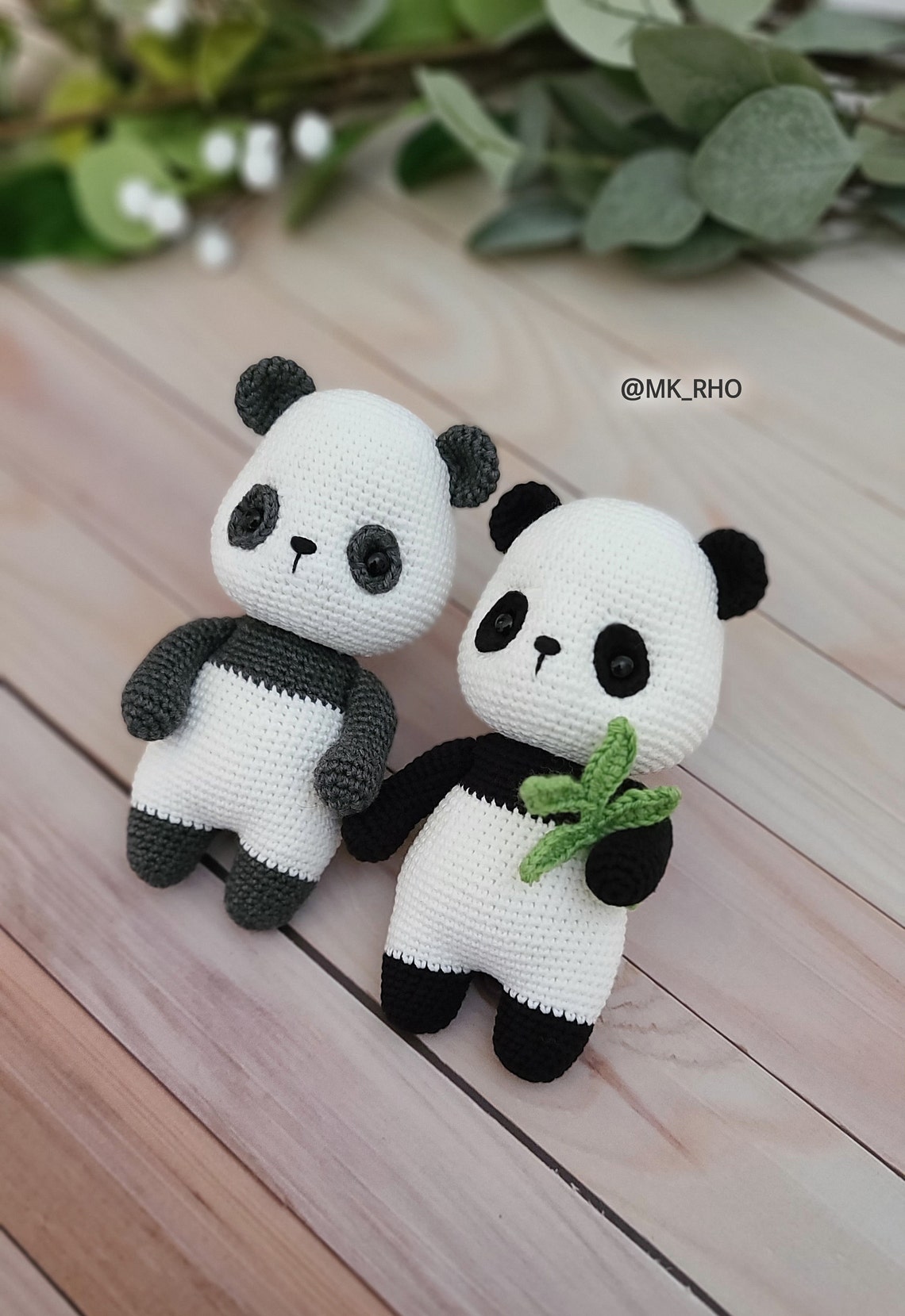Amigurumi Pattern Mini Panda Crochet Panda PDF Crochet - Etsy