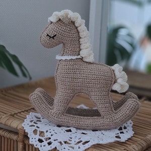 Crochet Rocking Horse Amigurumi Pattern (PDF) - Etsy