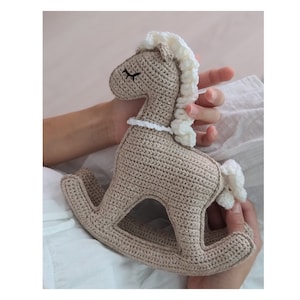 Crochet Rocking Horse Amigurumi Pattern (PDF) - Etsy