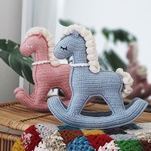Crochet Rocking Horse Amigurumi Pattern (PDF) - Etsy