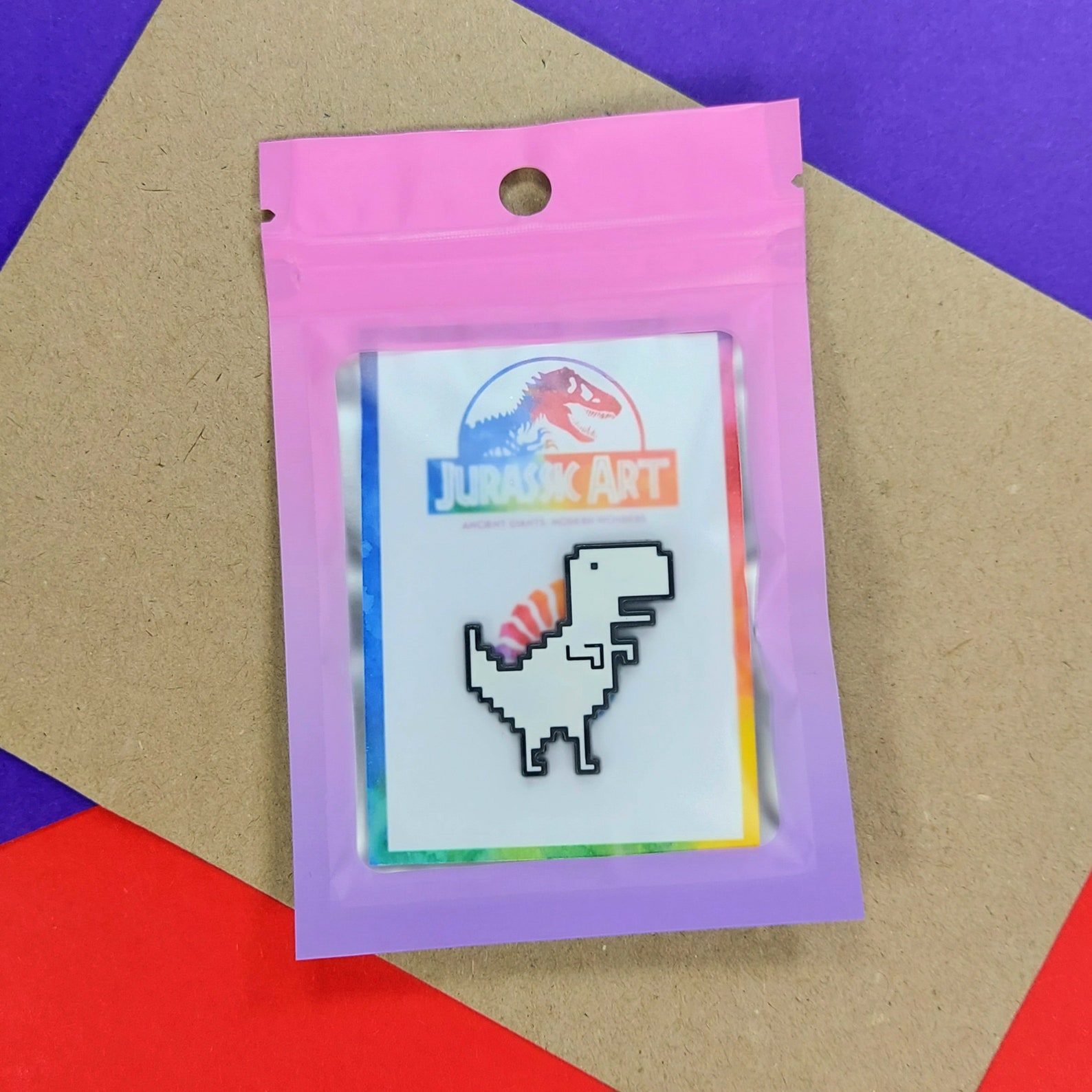 Error 404 Dinosaur Pin, IT Crowd Trex Dino Gift - Etsy