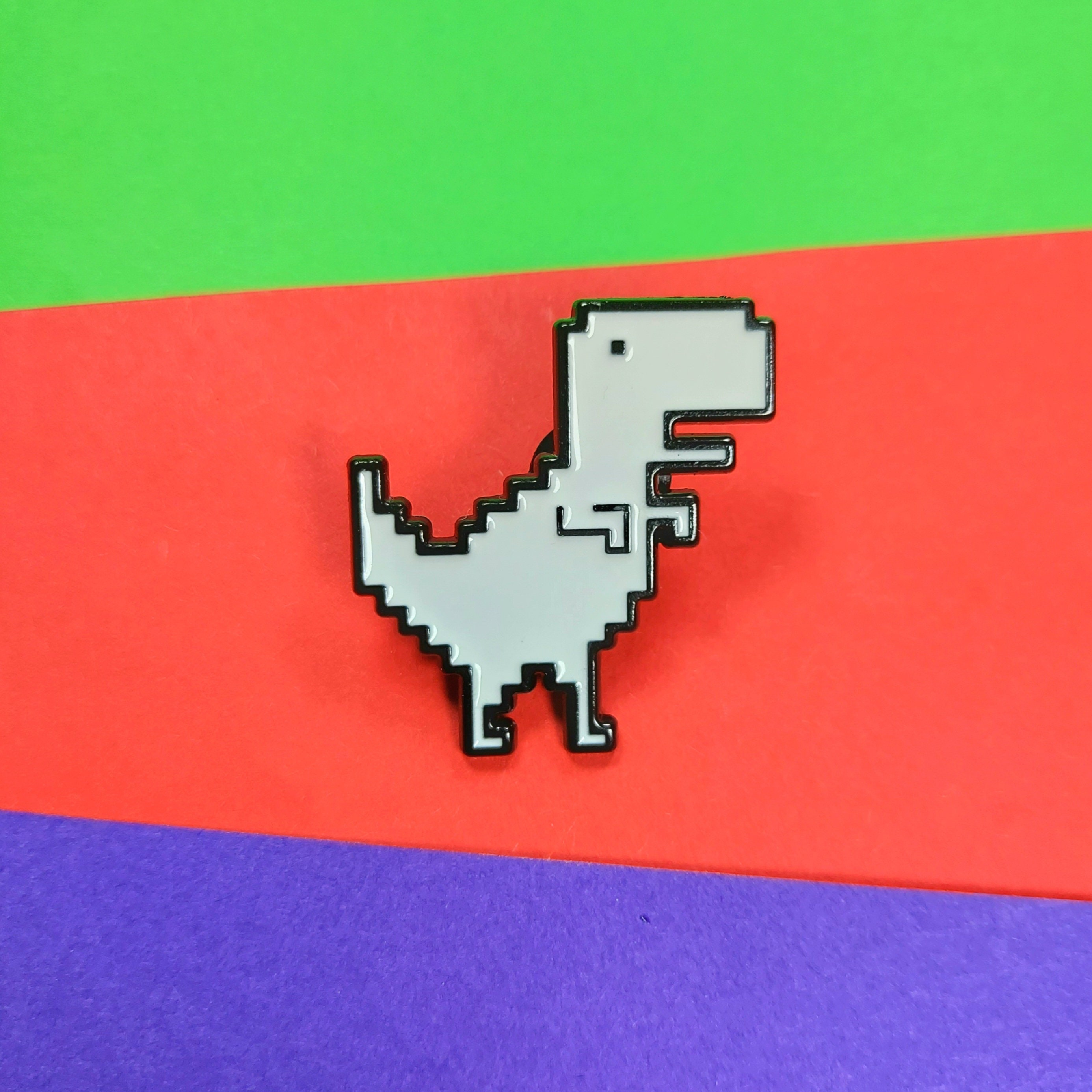 Error 404 Dinosaur Pin, IT Crowd Trex Dino Gift - Etsy