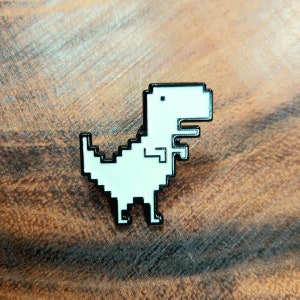 Error 404 Dinosaur Pin, IT Crowd Trex Dino Gift - Etsy