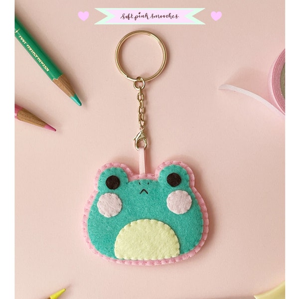 Felt Keychain - Etsy