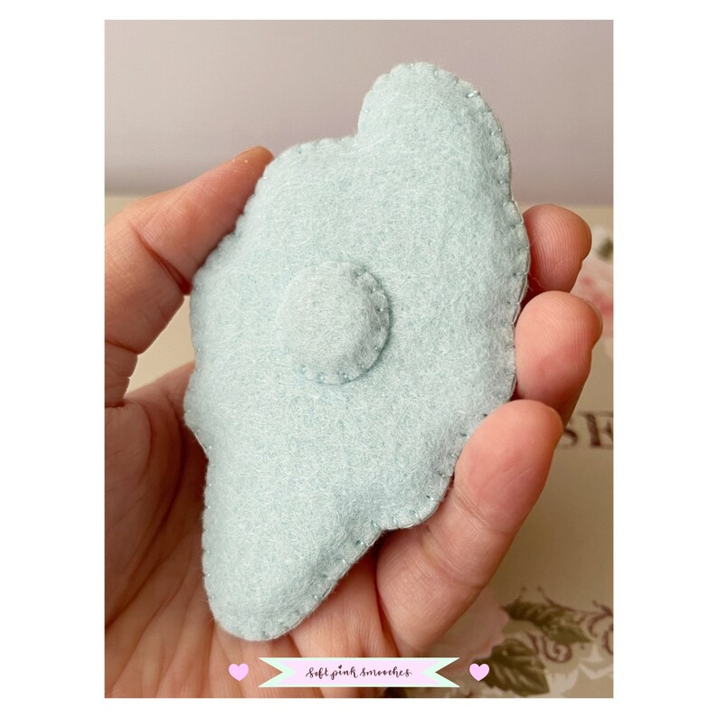 Felt Ice Cream Magnet Locker, Fridge Magnet Wool-blend, Merino Wool ...