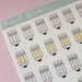 Pencil Sticker Sheet Stickers for Planners Journals - Etsy
