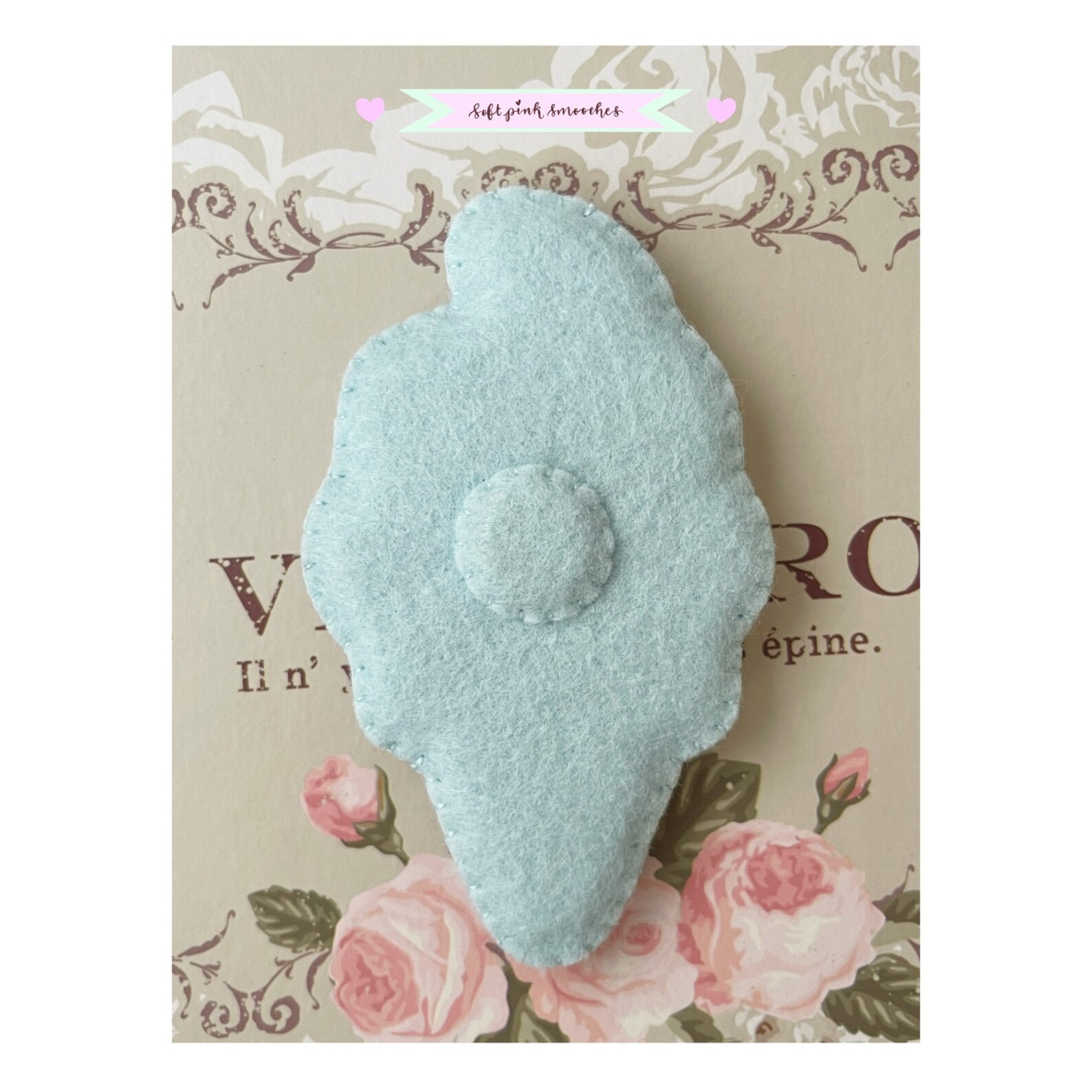 Felt Ice Cream Magnet Locker, Fridge Magnet Wool-blend, Merino Wool ...