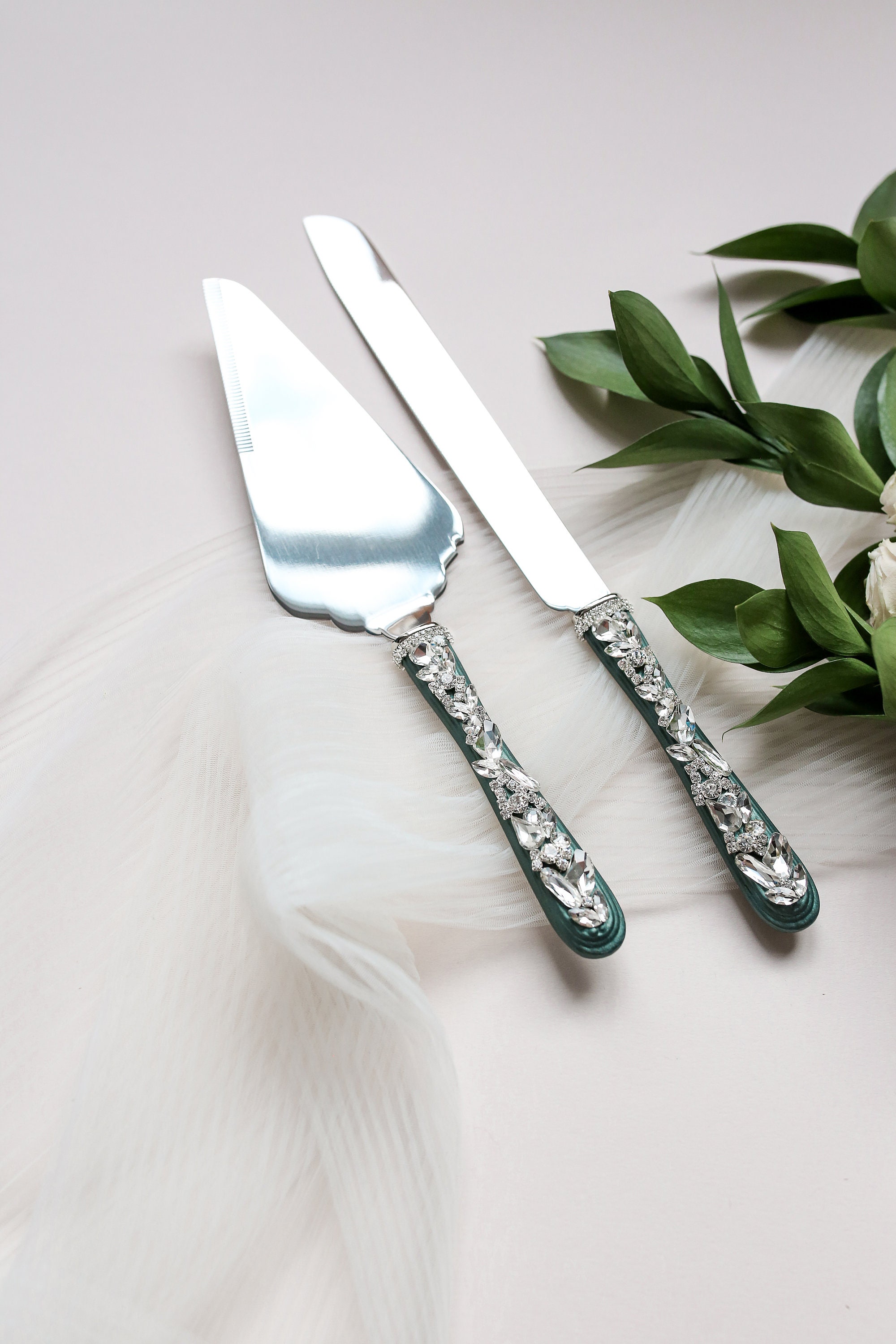 Personalized Cake Cutting Set Engraved Personalized Wedding Gift for ...