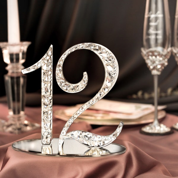 Gold Table Numbers - Etsy