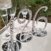 Table Numbers Wedding Silver Table Numbers Decor Rhinestone Number ...