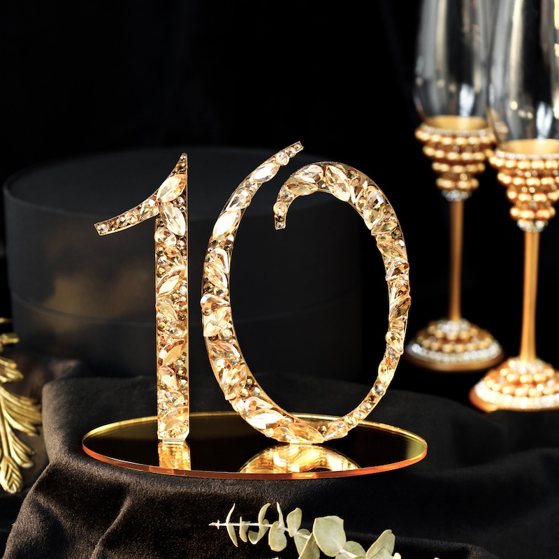 Elegant Table Number - Etsy