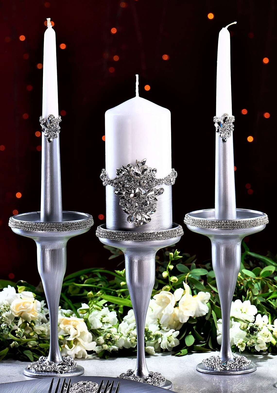 Unity Candles Wedding Unity Candle Ceremony Unity Candles and - Etsy