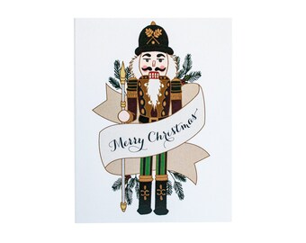 Nutcracker card | Etsy