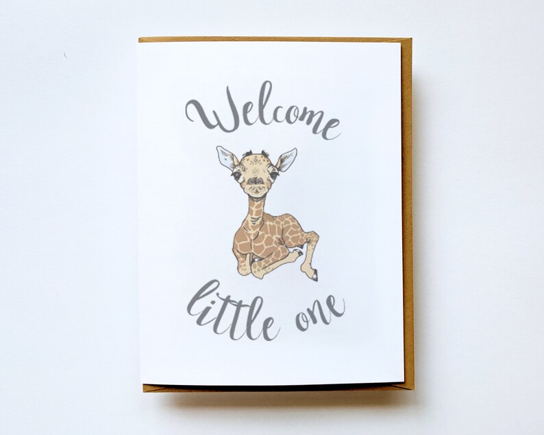 Neutral Baby Congratulations Card Baby Greeting Card New | Etsy