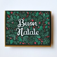 Buon Natale Madonna and Child Italian Christmas Card - Etsy
