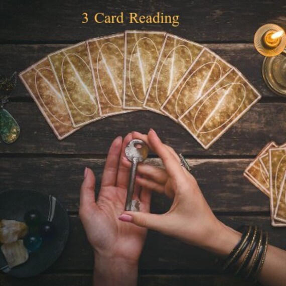 3 Card Reading Past Present Future - Etsy