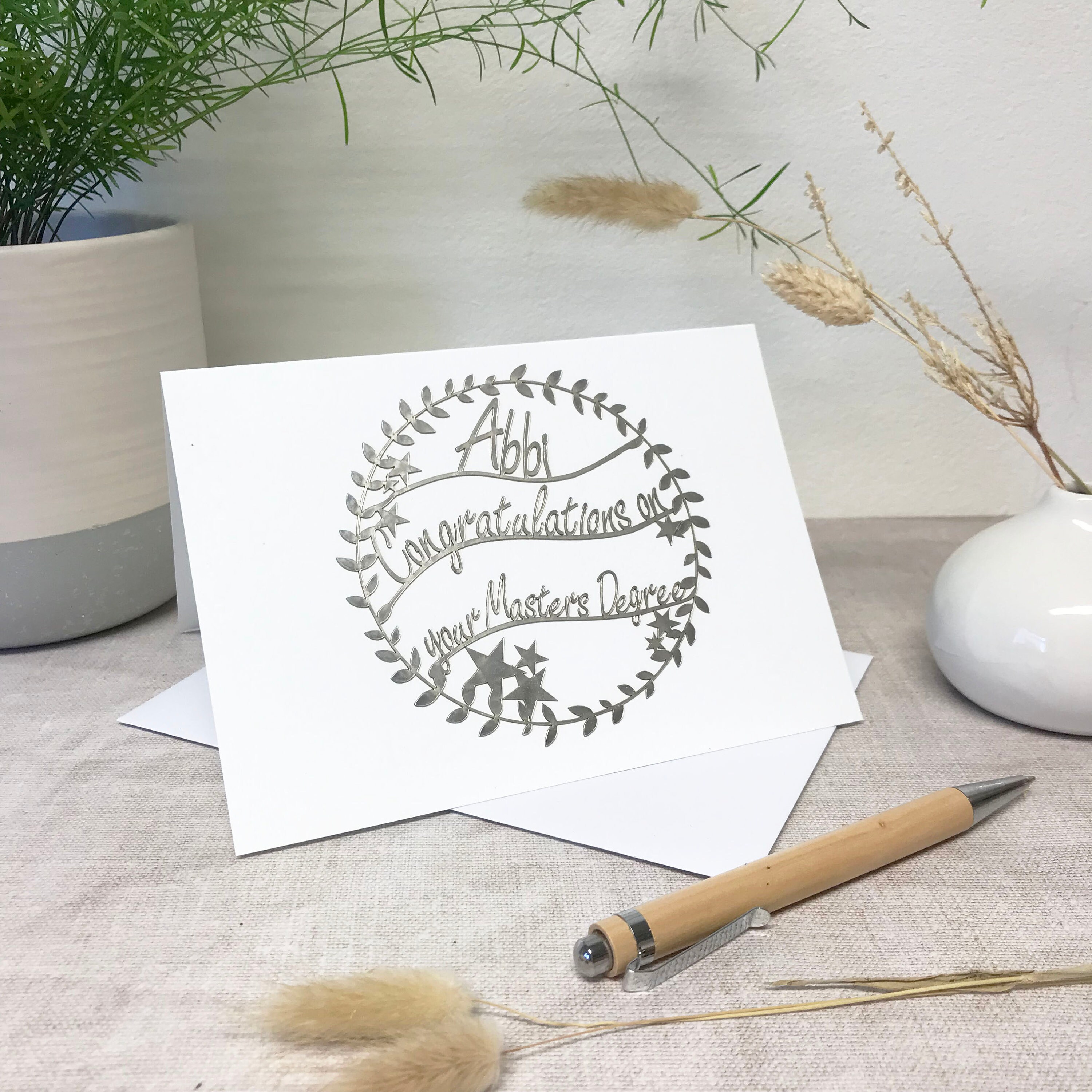 Masters Degree Cards, Masters Graduation Cards for Daughter, Masters ...